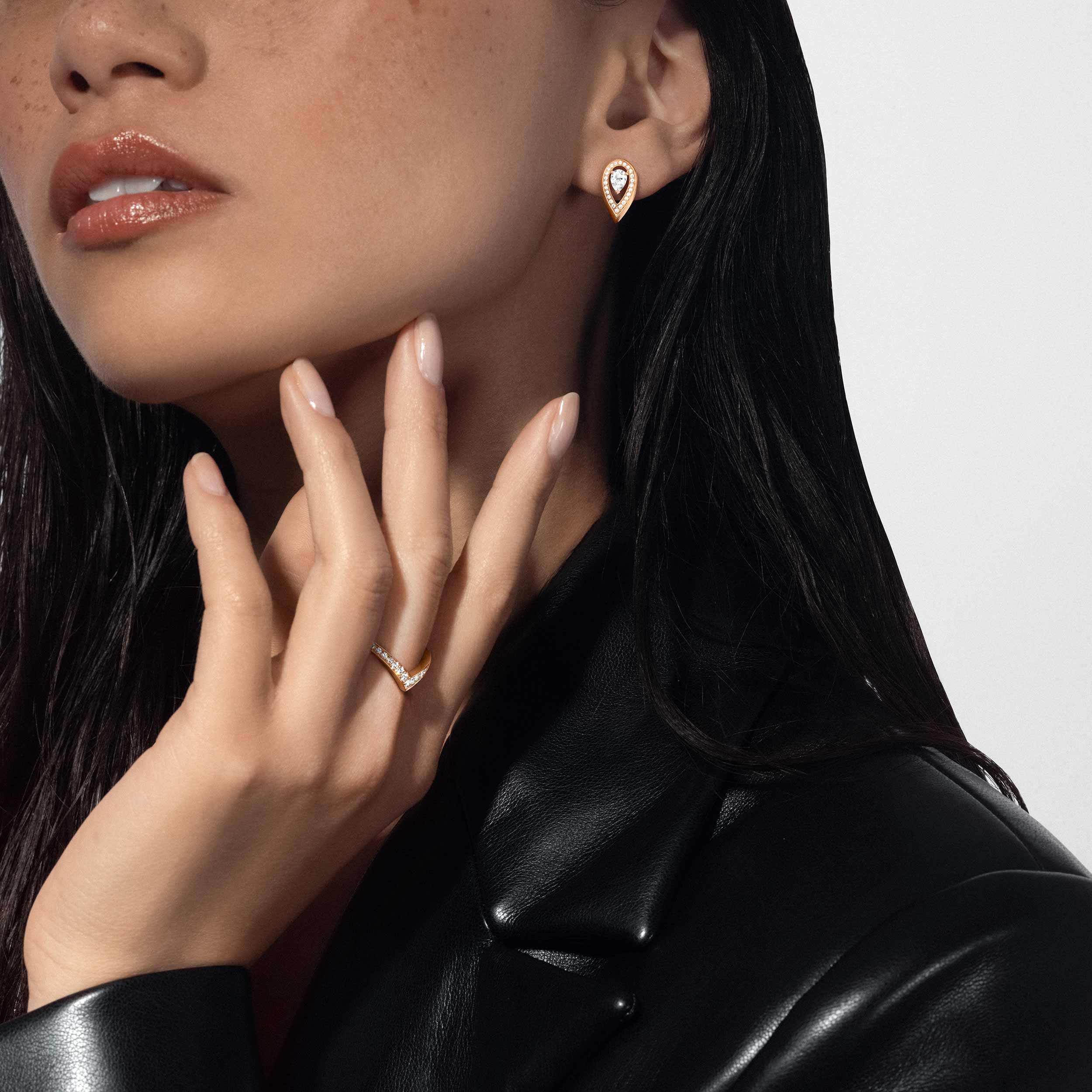 Fiery黄金钻石耳环 | Messika梅西卡 13240-YG