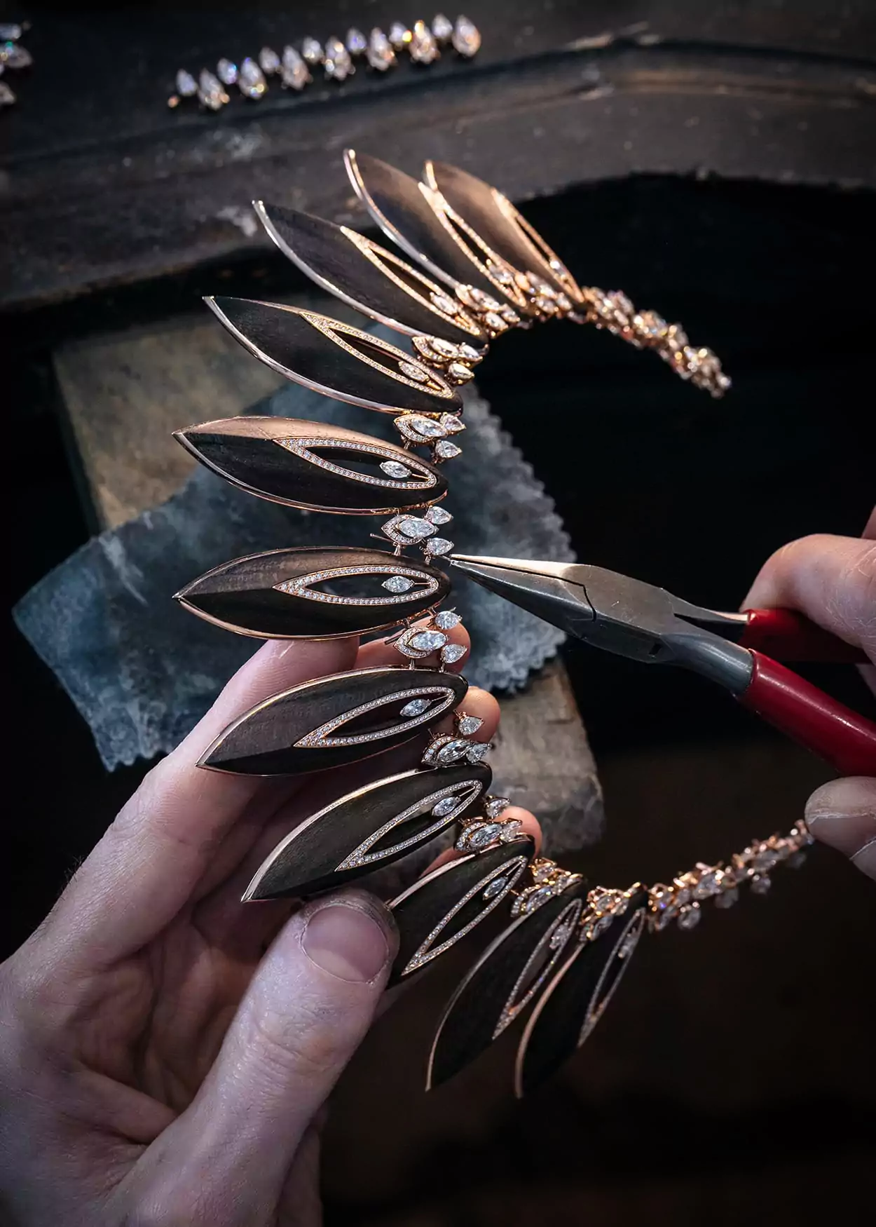 Messika High Jewelry - Black Hawk Necklace